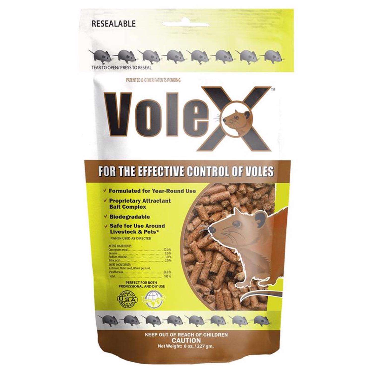 VoleX Non-Toxic Bait Pellets For Voles 8 oz 1 pk - Ace Hardware
