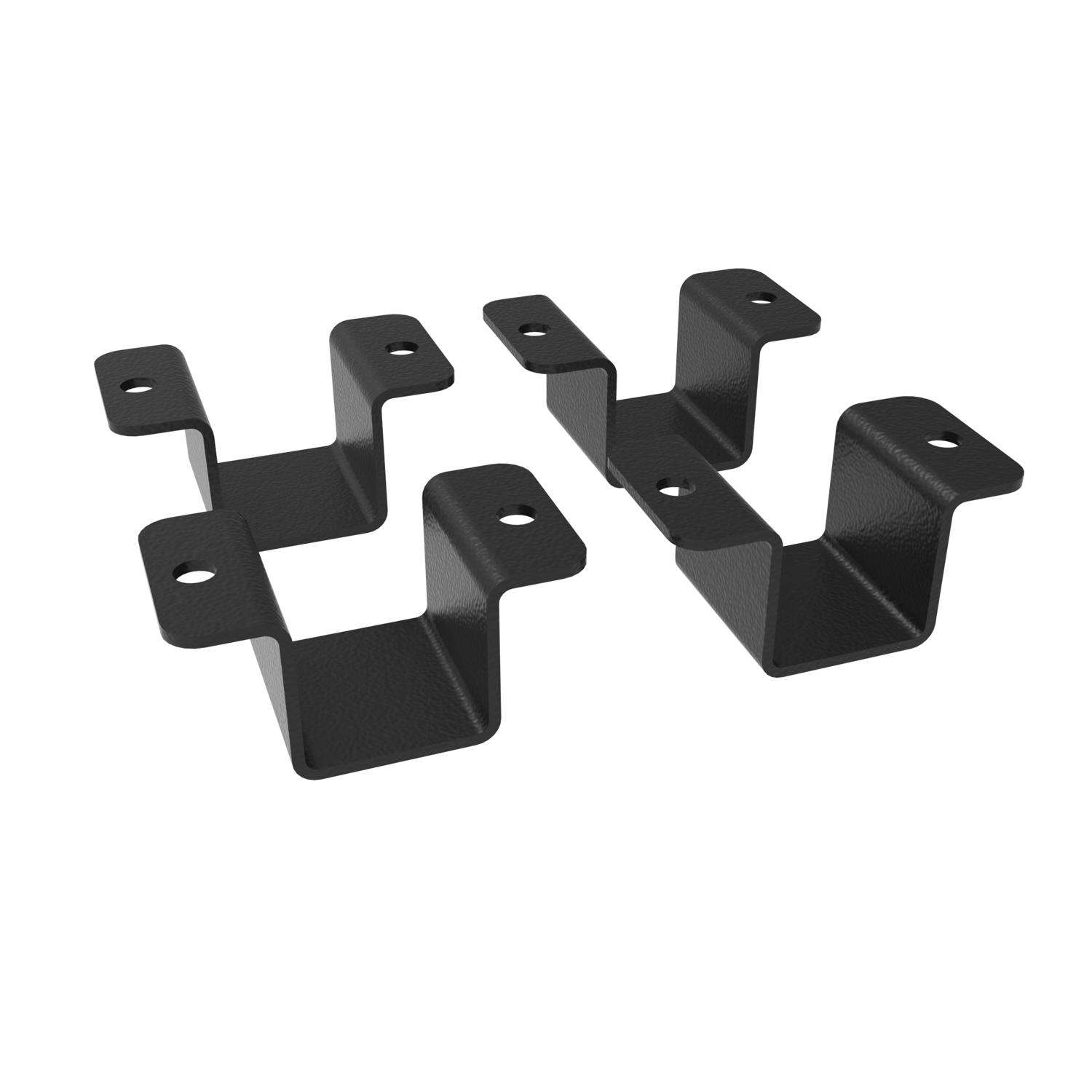 Fe26 Steel 1 in. H X 1 in. W X 1 in. L Steel Hardware Kit - Ace Hardware