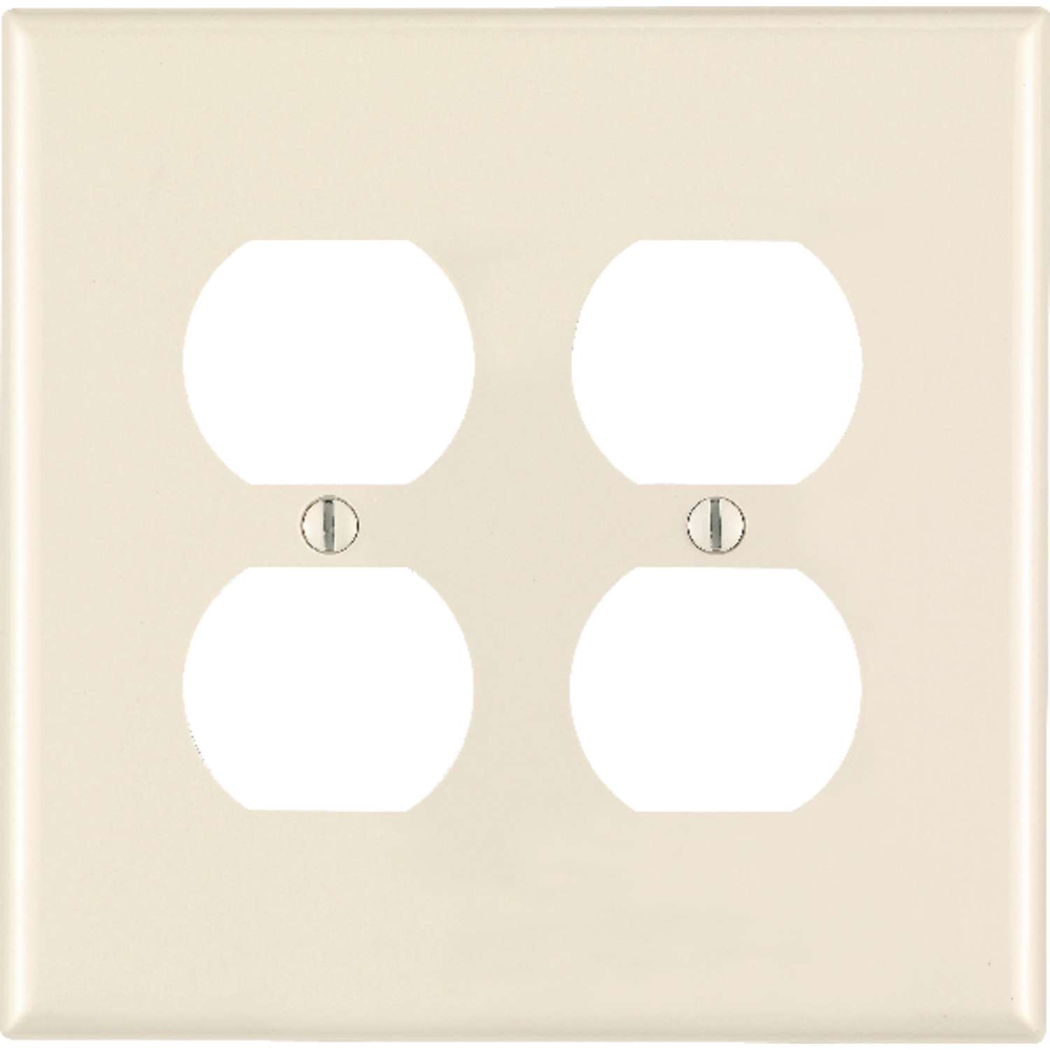 Leviton Midway Almond 2 gang Nylon Duplex Outlet Wall Plate 1 pk - Ace ...