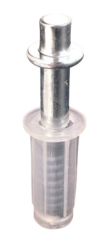 Prime-Line Silver Nylon/Steel Pivot/Guide Set 2 pc - Ace Hardware