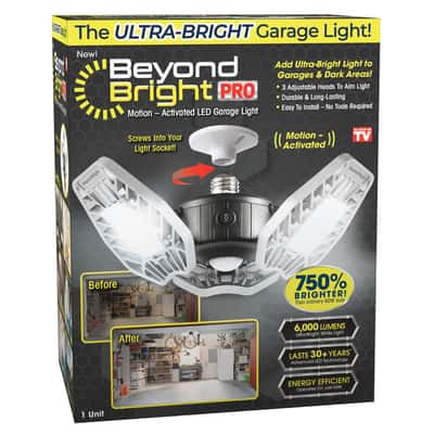Beyond Bright Motion Activated LED Garage Light 1 pc. - Ace Hardware
