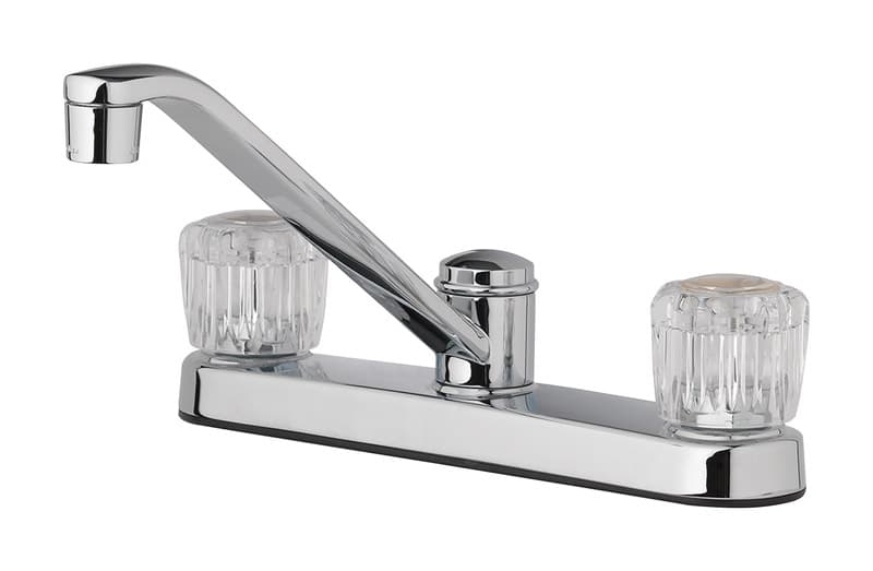 OakBrook Essentials Two Handle Chrome Kitchen Faucet - Ace Hardware