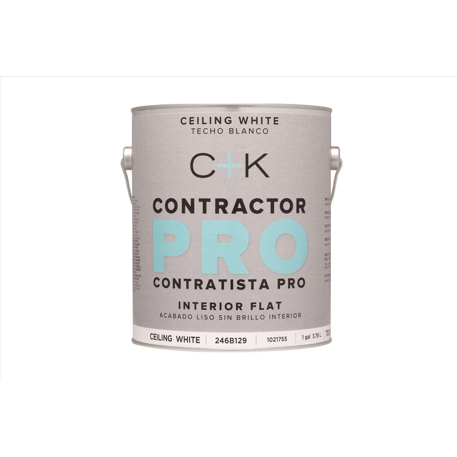 Ace Contractor Pro Flat Ceiling White Paint Interior 1 gal - Ace Hardware