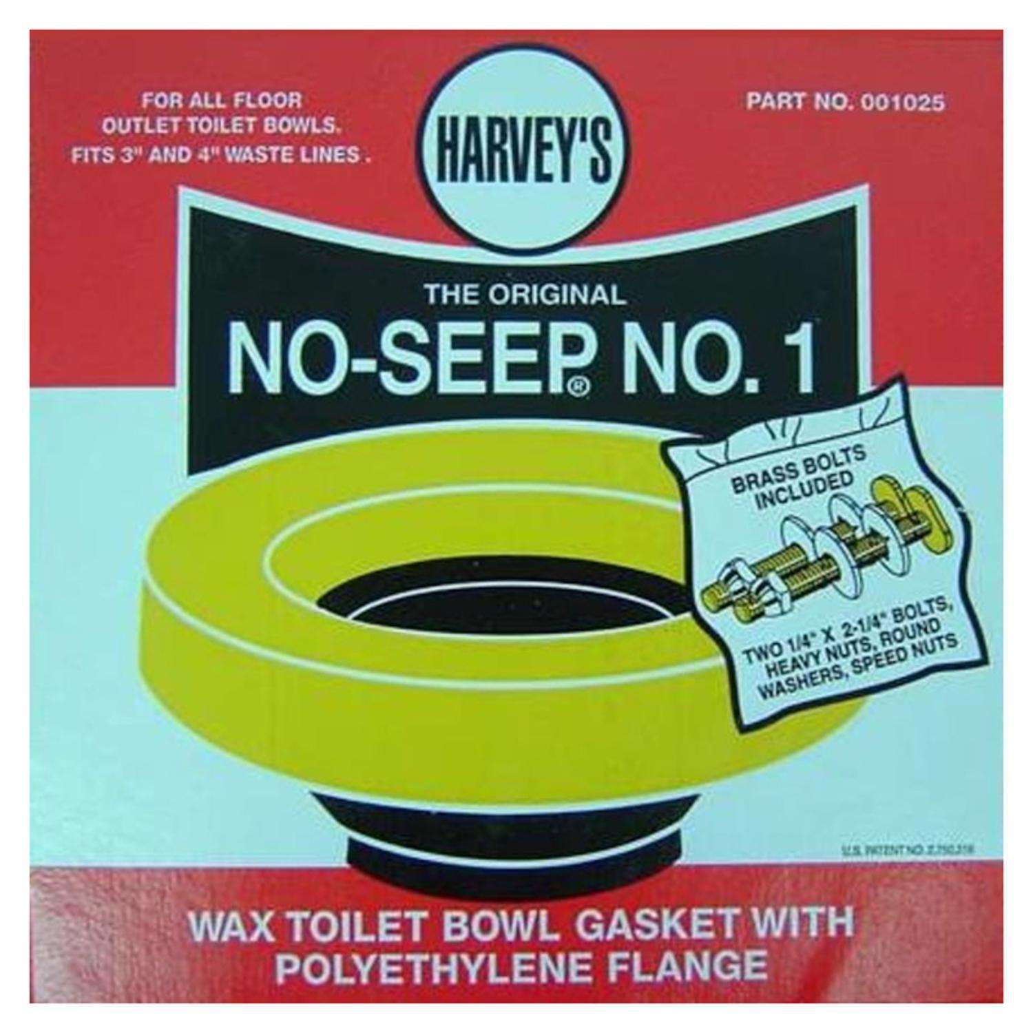 Harvey's No-Seep No. 1 Wax Ring Kit Almond Polyethylene - Ace Hardware