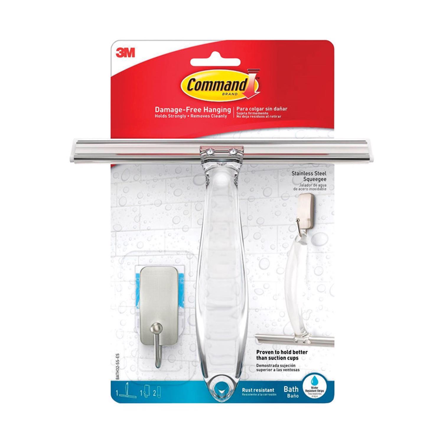 3M Command Small Metal Bath Squeegee 1 pk - Ace Hardware