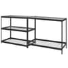 Edsal Muscle Rack 72 in. H X 48 in. W X 24 in. D Steel Shelving Unit ...