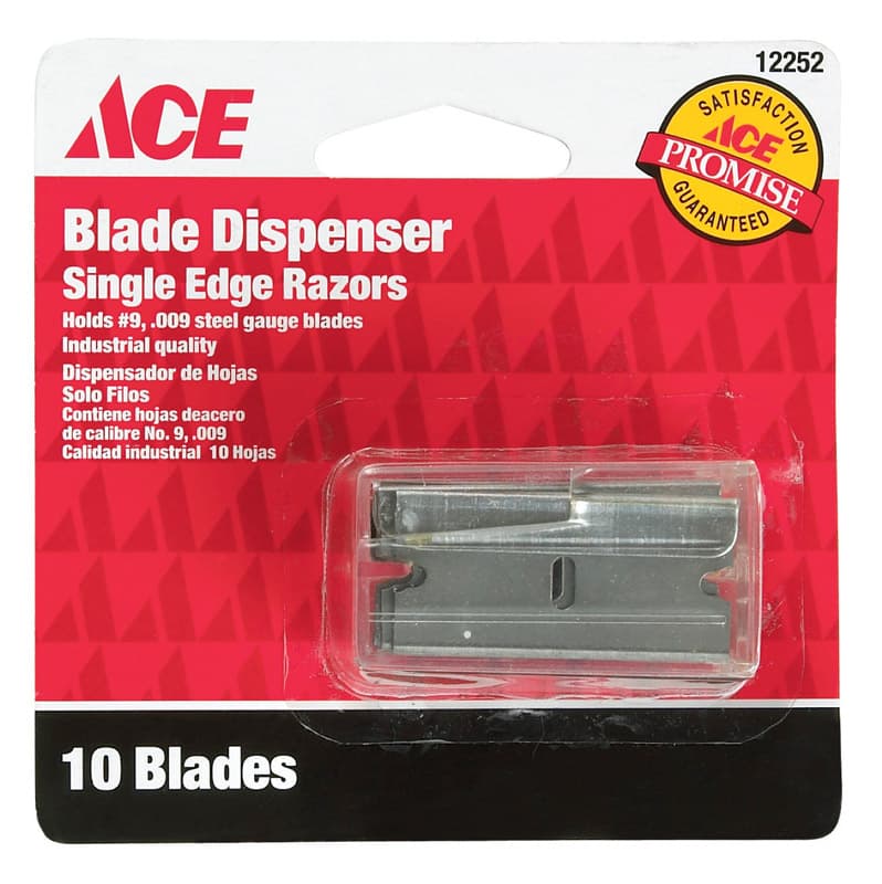 Ace Carbon Steel Single Edge Razor Blade 1.75 in. L 10 pc - Ace Hardware