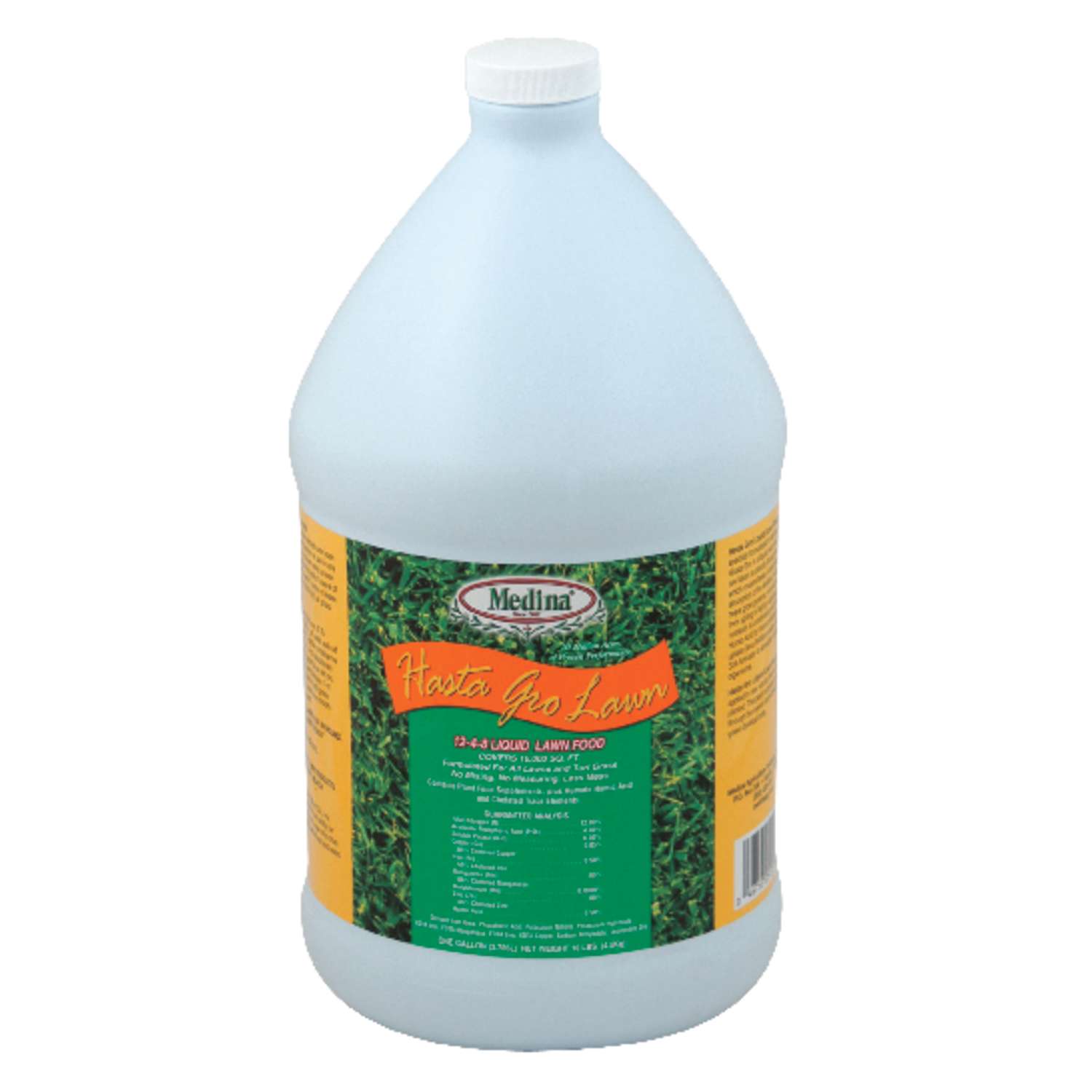 Medina Hasta Grow Lawn All-Purpose Lawn Food For All Grasses 16000 sq ...