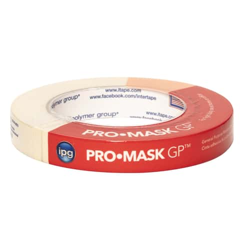 IPG Pro Mask 0.70 in. W X 60 yd L Tan Masking Tape - Ace Hardware
