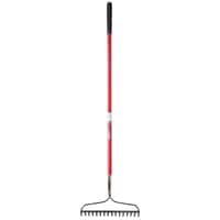 Ace 57-in. 16 Tine Steel Bow Rake Fiberglass Handle