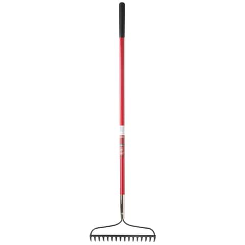 Ace 57 in. 16 Tine Steel Bow Rake Fiberglass Handle Mfr# 7012818 - Ace ...