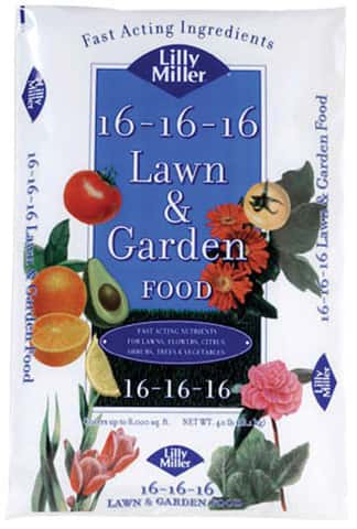 Lilly Miller All-Purpose Lawn Fertilizer For All Grasses 8000 sq ft Mfr ...