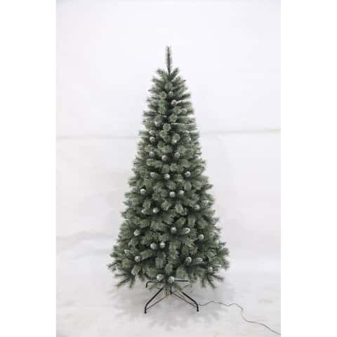 Christmas trees at ace hardware store