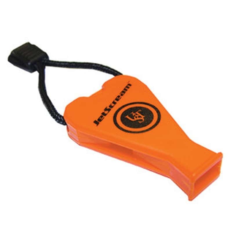 UST Brands JetScream Orange Whistle 0.5 in. H X 1.25 in. W X 2.25 in. L ...