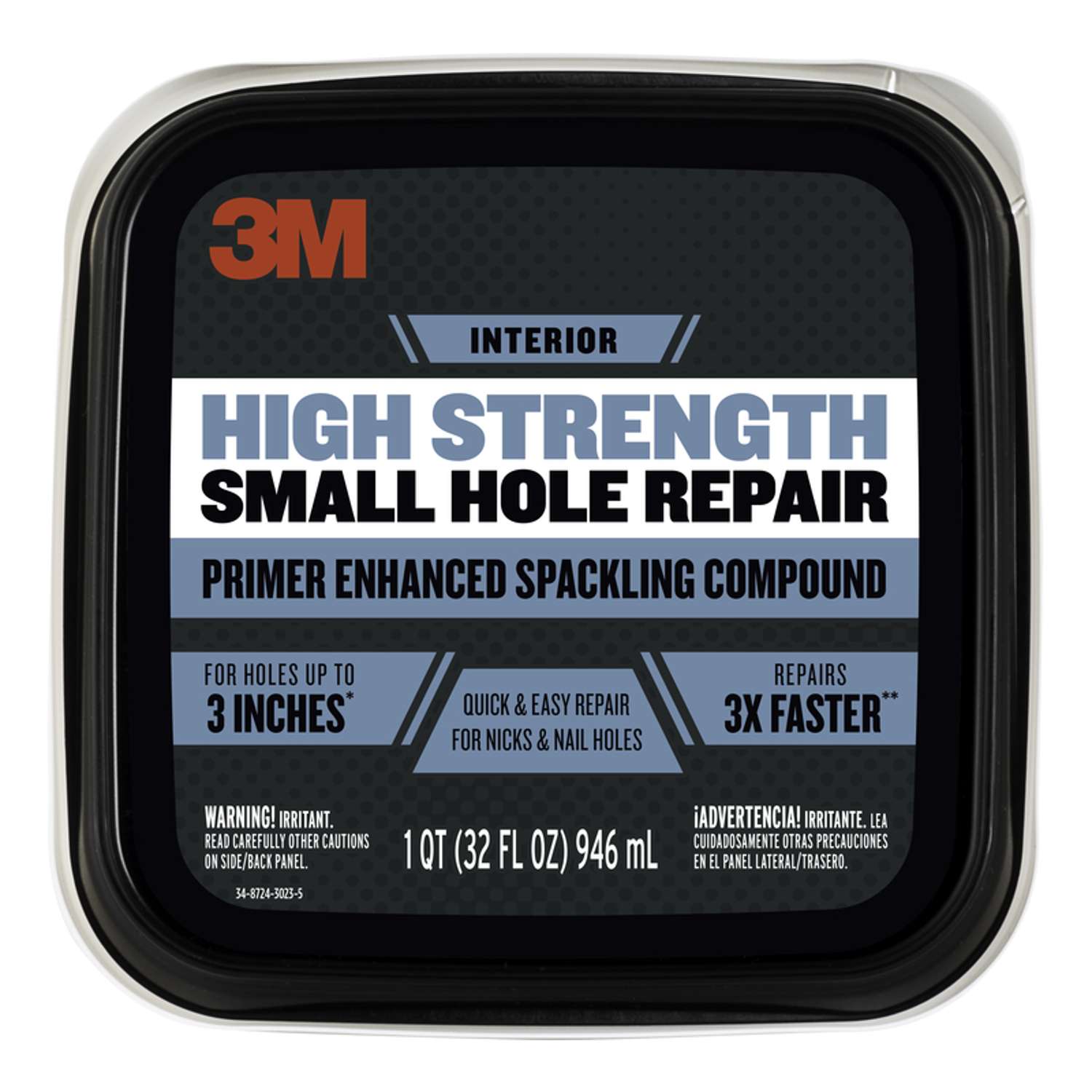 3M Patch Plus Primer Ready to Use White Spackling Compound and Primer ...