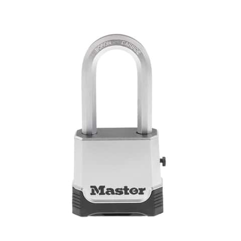Master Lock Magnum 4-25/64 in. H X 1-13/16 in. W X 2 in. L Steel Ball ...