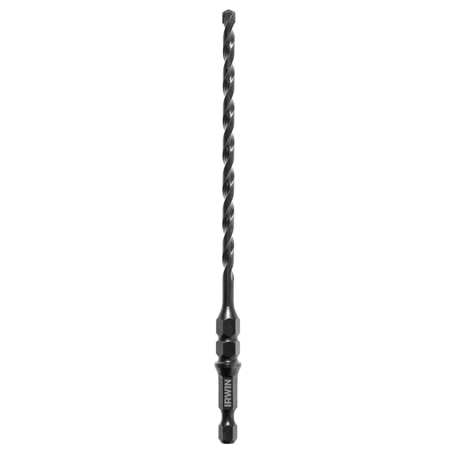 Irwin Tapcon 3/16 in. X 6 in. L Cobalt Steel Installation Impact Drill ...