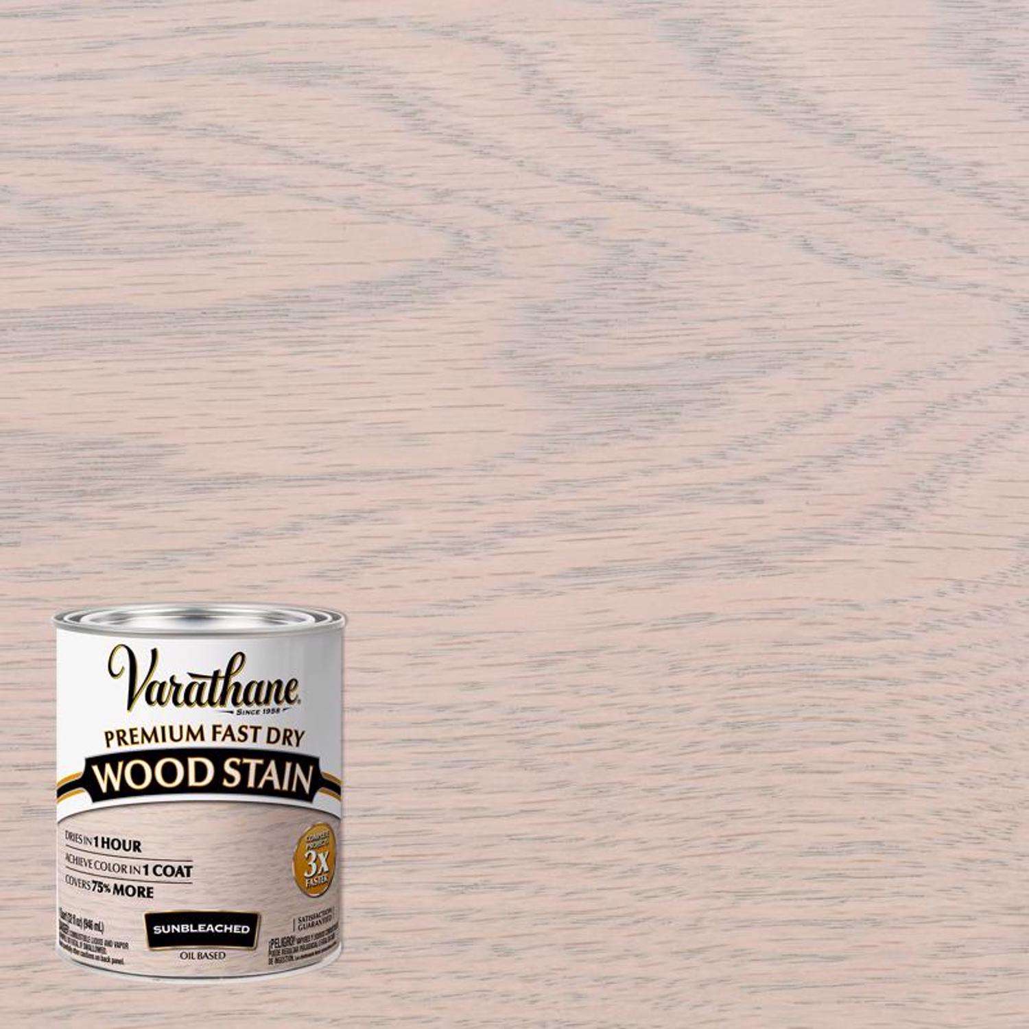 Varathane Premium Sunbleached Oil-Based Fast Dry Wood Stain 1 qt - Ace ...