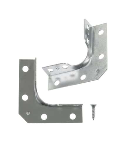 Ace 2-1/2 in. H X 3.75 in. W X 2-1/2 in. D Zinc Outside Corner Brace ...