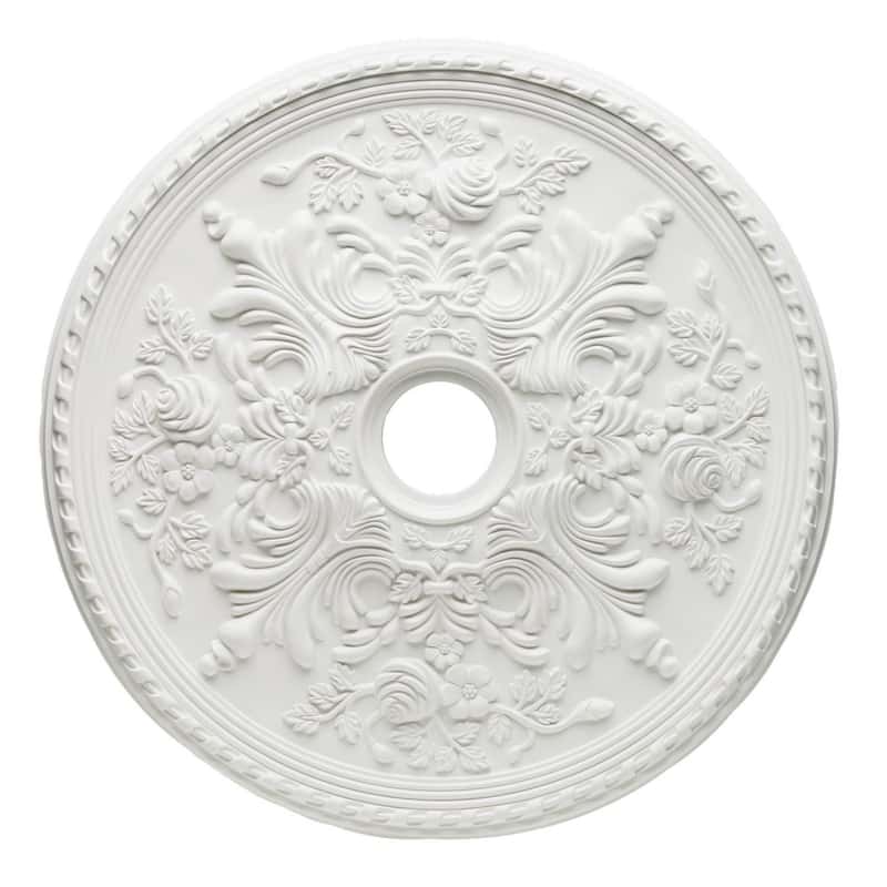 Westinghouse 28 in. D Semi-Gloss White Ceiling Medallion - Ace Hardware