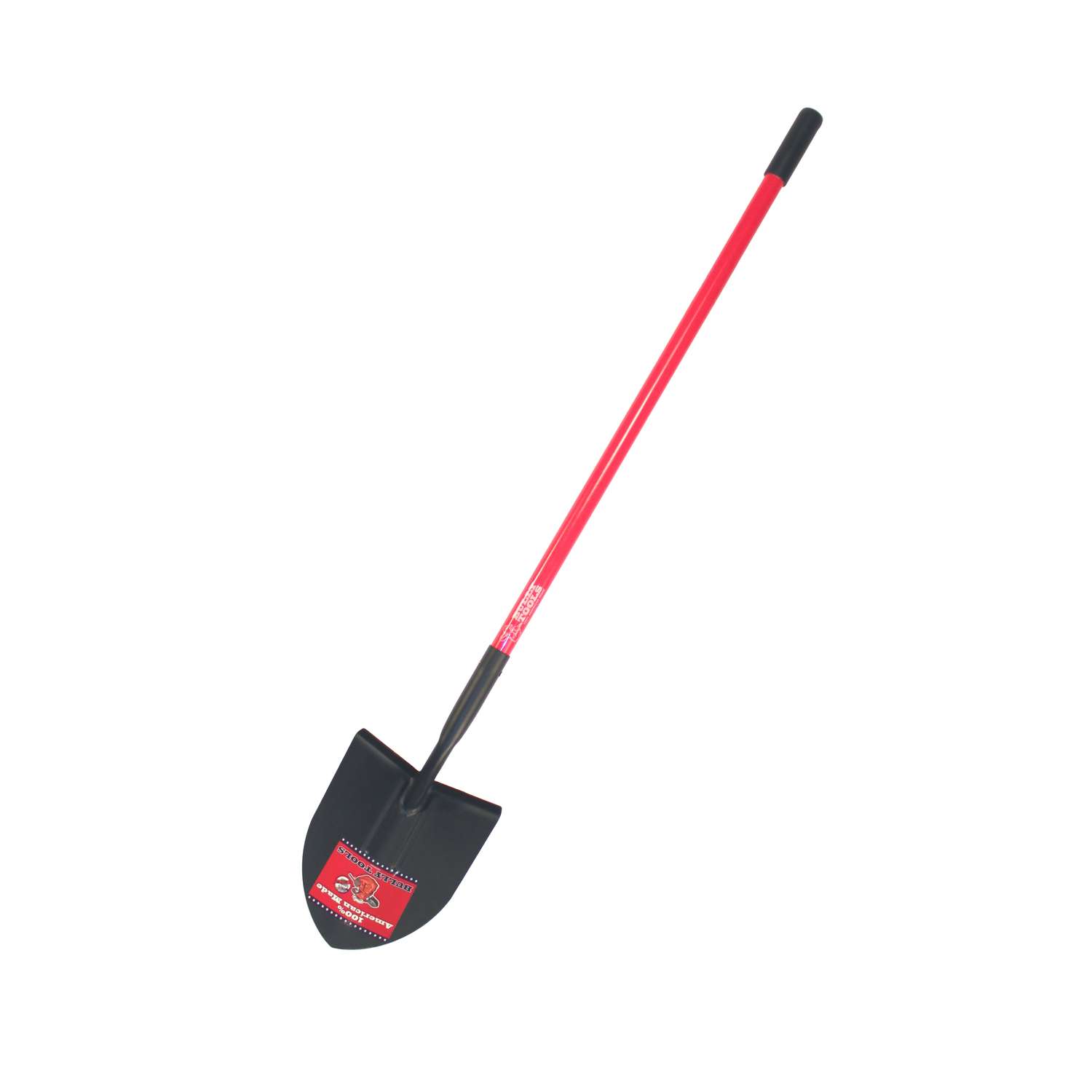 Bully Tools 60 in. Steel Round Digging Shovel Fiberglass Handle - Ace ...