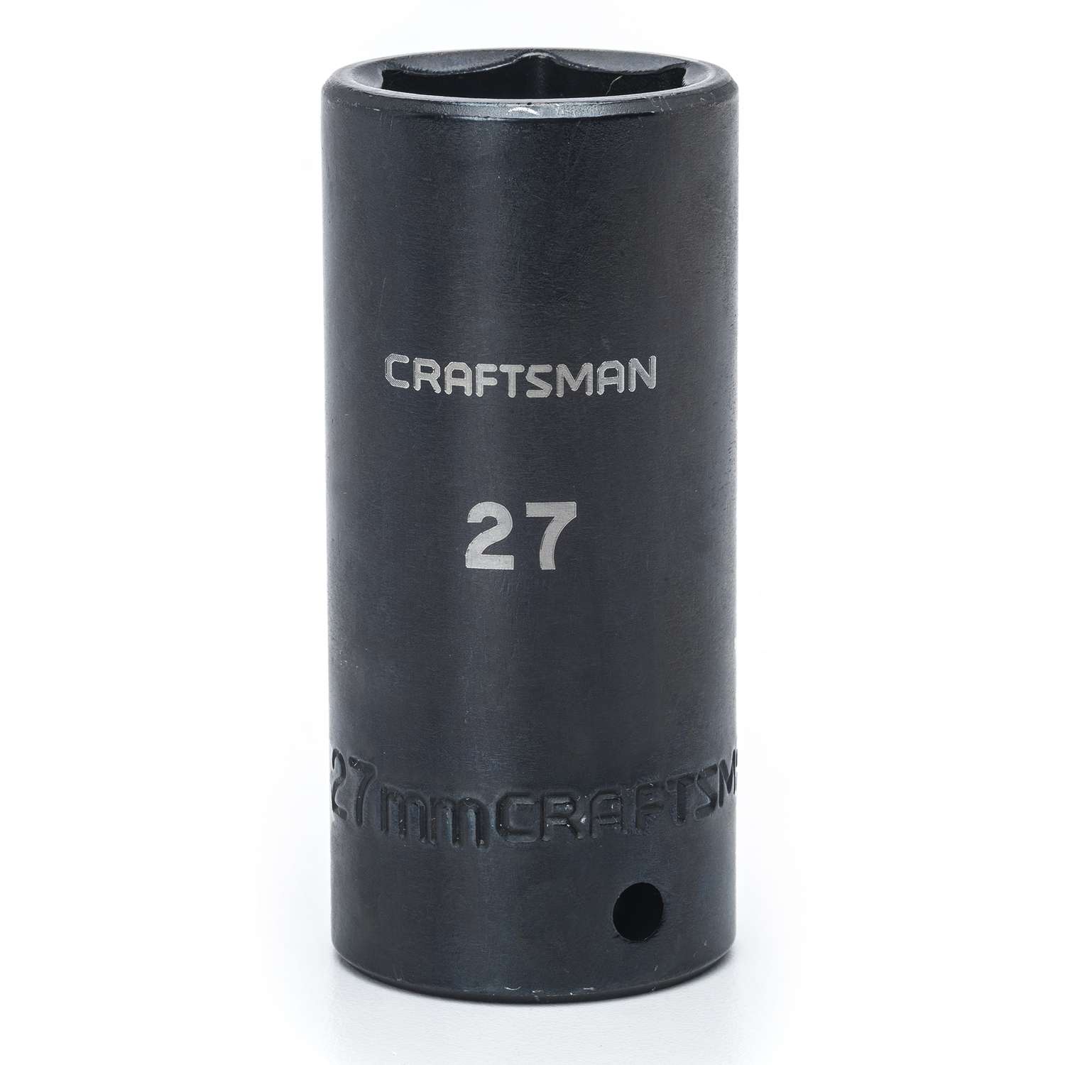 Craftsman 27 mm X 1/2 in. drive Metric 6 Point Deep Deep Impact Socket ...