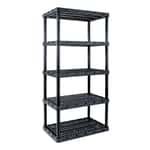 Gracious Living Knect-A-Shelf 74 in. H x 36 in. W x 24 in. D Resin ...