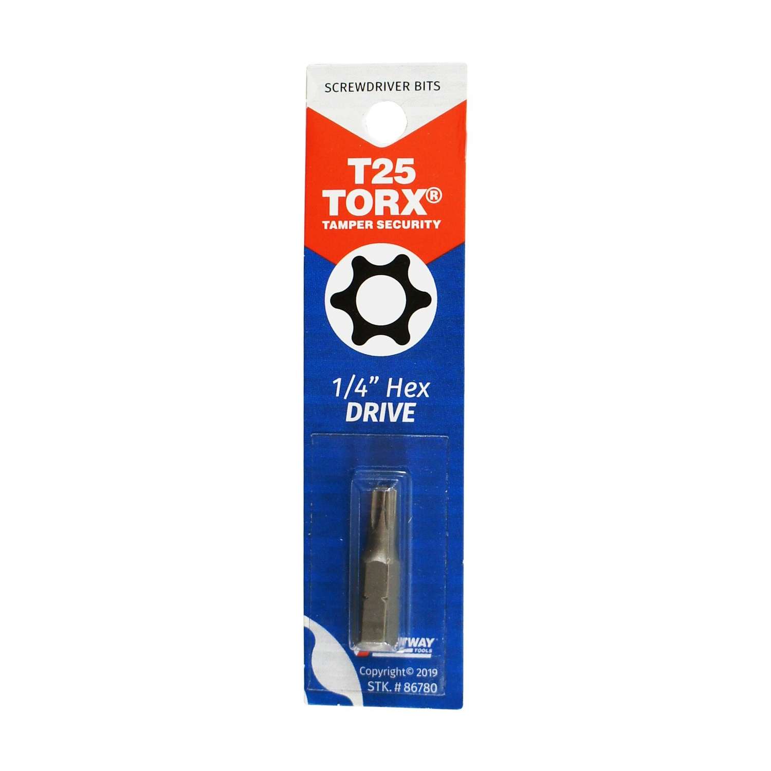 Best Way Tools Torx T25 X 1 in. L Screwdriver Bit Carbon Steel 1 pc ...