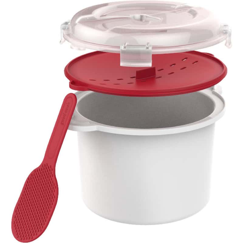 Good Cook Red/White 11 cups Microwave Rice Cooker Mfr# 20156 - Ace Hardware