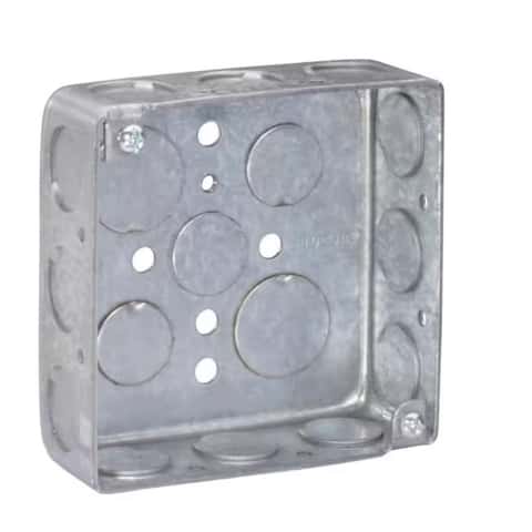 Southwire New and Old Work Square Galvanized Steel Weatherproof Box ...