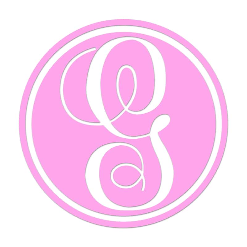 Advanced Graphics Letter G pink Plotted decal Vinyl 1 pk - Ace Hardware