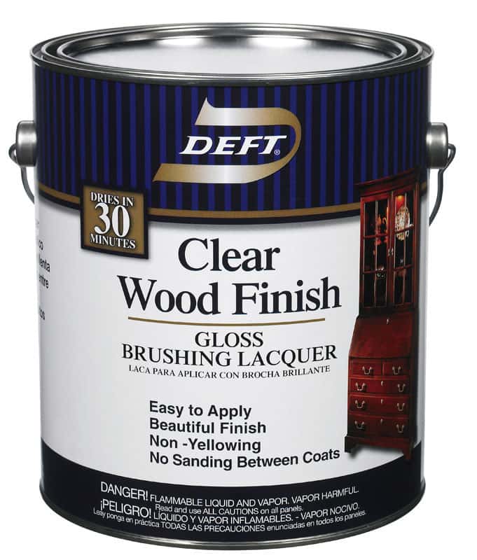 Proluxe Gloss Clear Oil Based Brushing Lacquer 1 Gal Ace Hardware