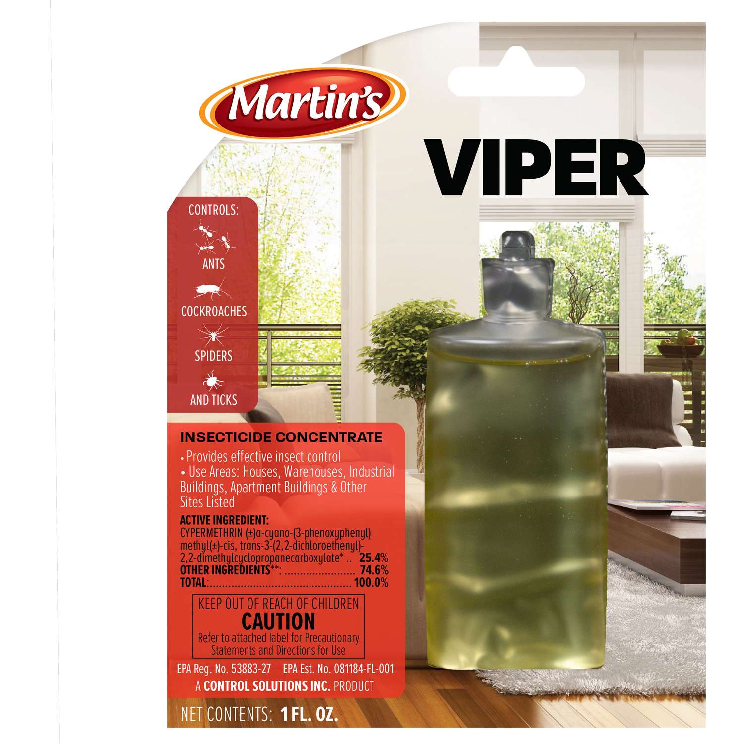 Martin's Viper Liquid Concentrate Insect Killer 1 oz. - Ace Hardware