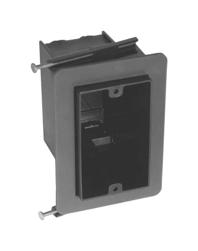 Cantex Rectangle PVC 1 gang Junction Box Gray - Ace Hardware