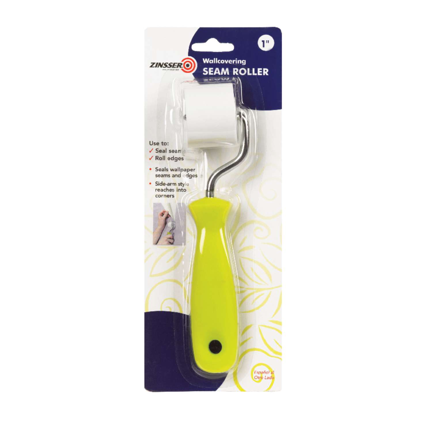 Zinsser 1 in. W Green/White Plastic Seam Rollers - Ace Hardware