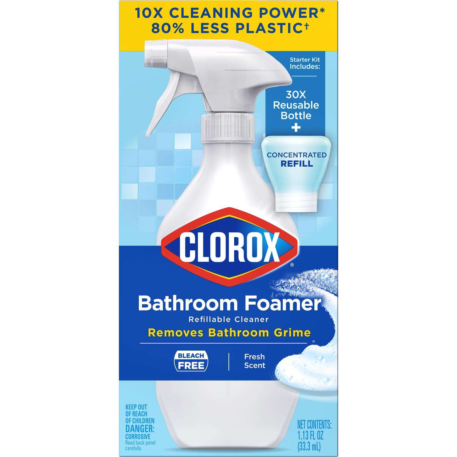 Clorox Fresh Scent Concentrated Bathroom Cleaner Liquid 20 oz - Ace ...