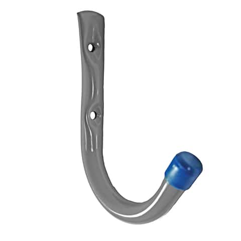 Crawford 4 in. L Powder Coated Gray Steel Handy Hanger Holder 2 pk Mfr ...