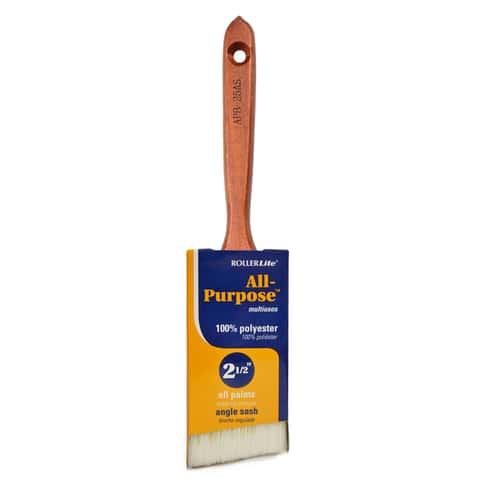 RollerLite All-Purpose 2-1/2 in. Angle Sash Paint Brush - Ace Hardware