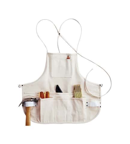 CLC Heavy Duty 12 pocket Canvas Tool Apron White 1 pk - Ace Hardware