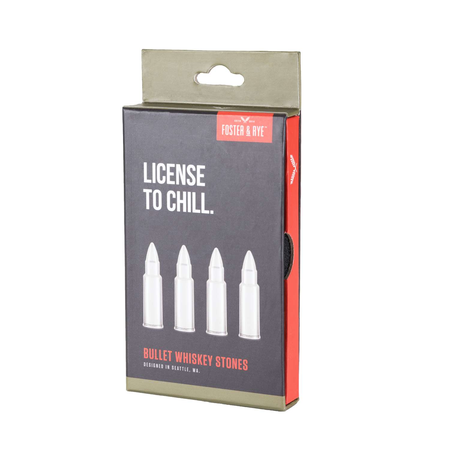 Foster & Rye Silver Stainless Steel Whiskey Stones - Ace Hardware