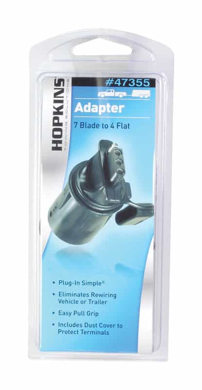 Hopkins 4 Flat to 7 Blade Trailer Adapter 6.9 in. - Ace Hardware