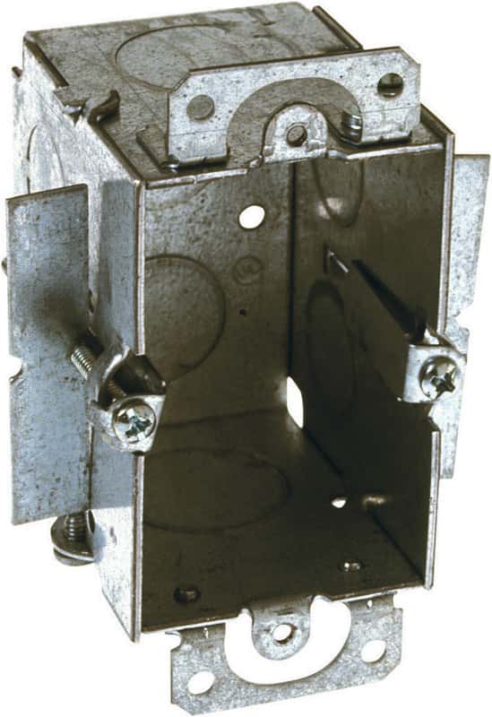 Raco 12-1/2 cu in Rectangle Steel 1 gang Switch Box Gray - Ace Hardware