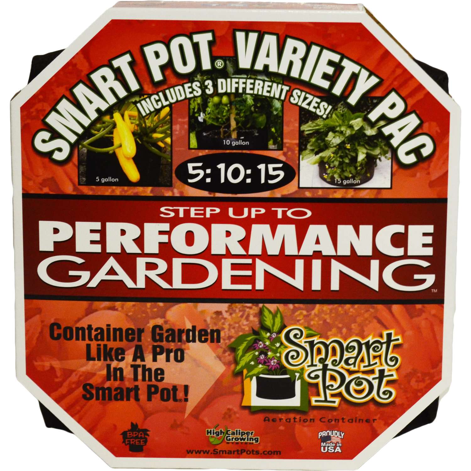 Smart Pot Fabric Garden Planter Black - Ace Hardware
