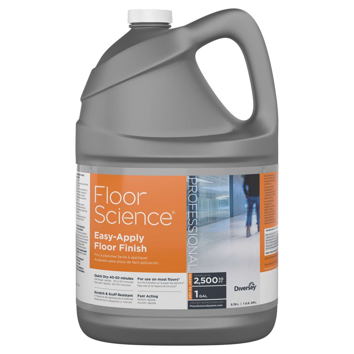 Floor Science Clear Floor Finish Liquid 1 gal - Ace Hardware