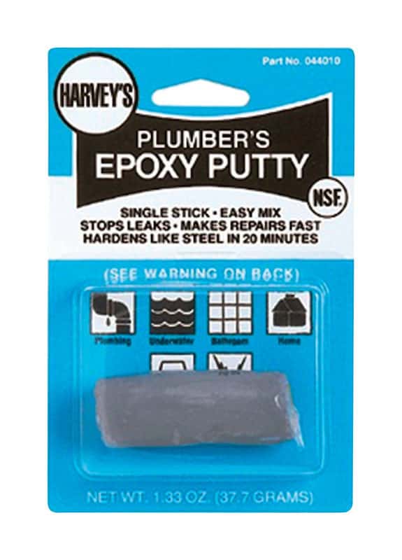 Harvey's Gray Plumbers Putty 1.33 oz - Ace Hardware