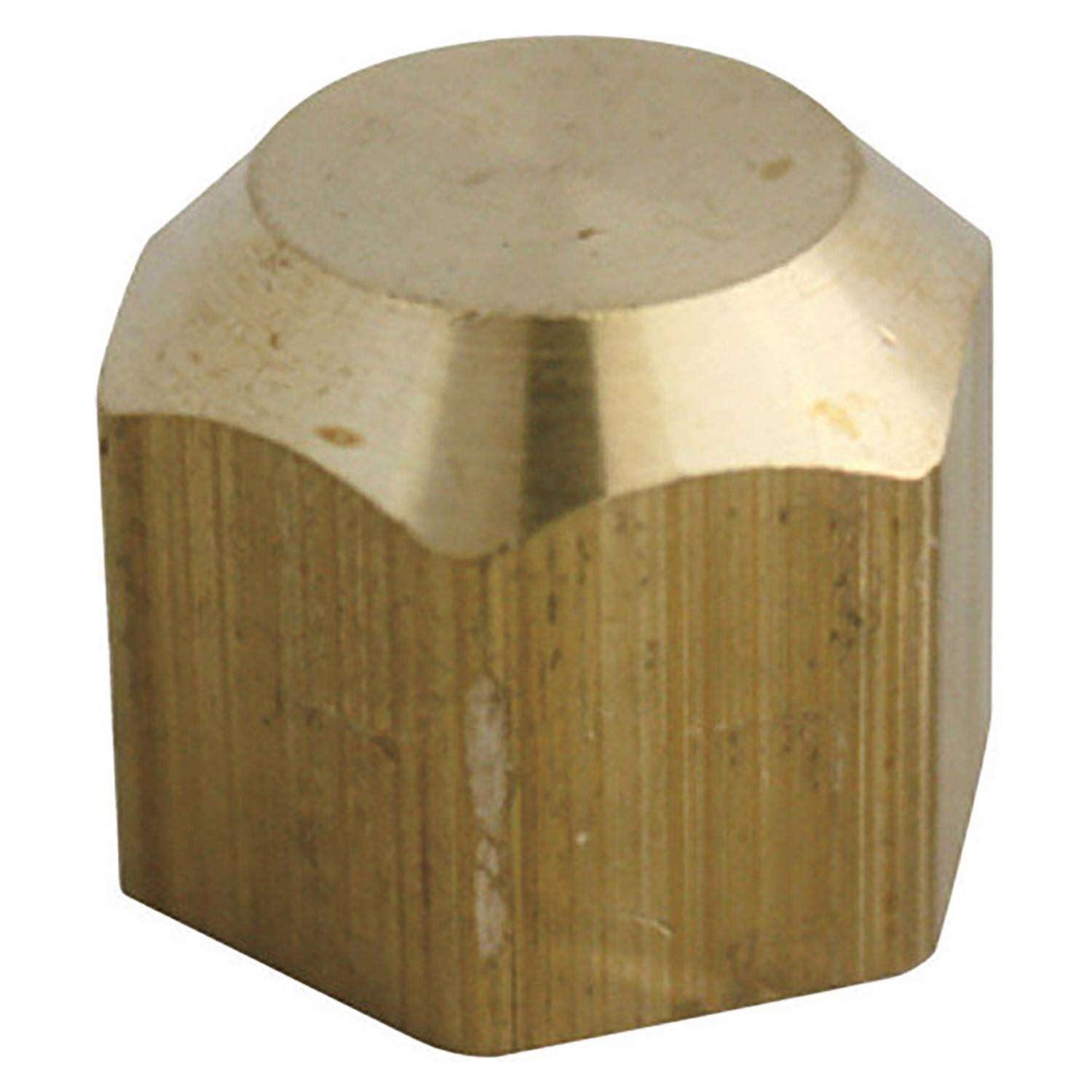 1/4 in. Flare Brass Cap - Ace Hardware