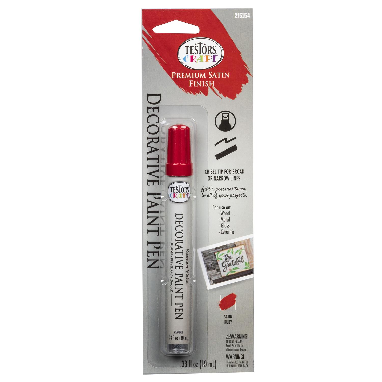 Model Paint Pen - Oil-Based Gloss Finish For Multi-Surface Hobby ...