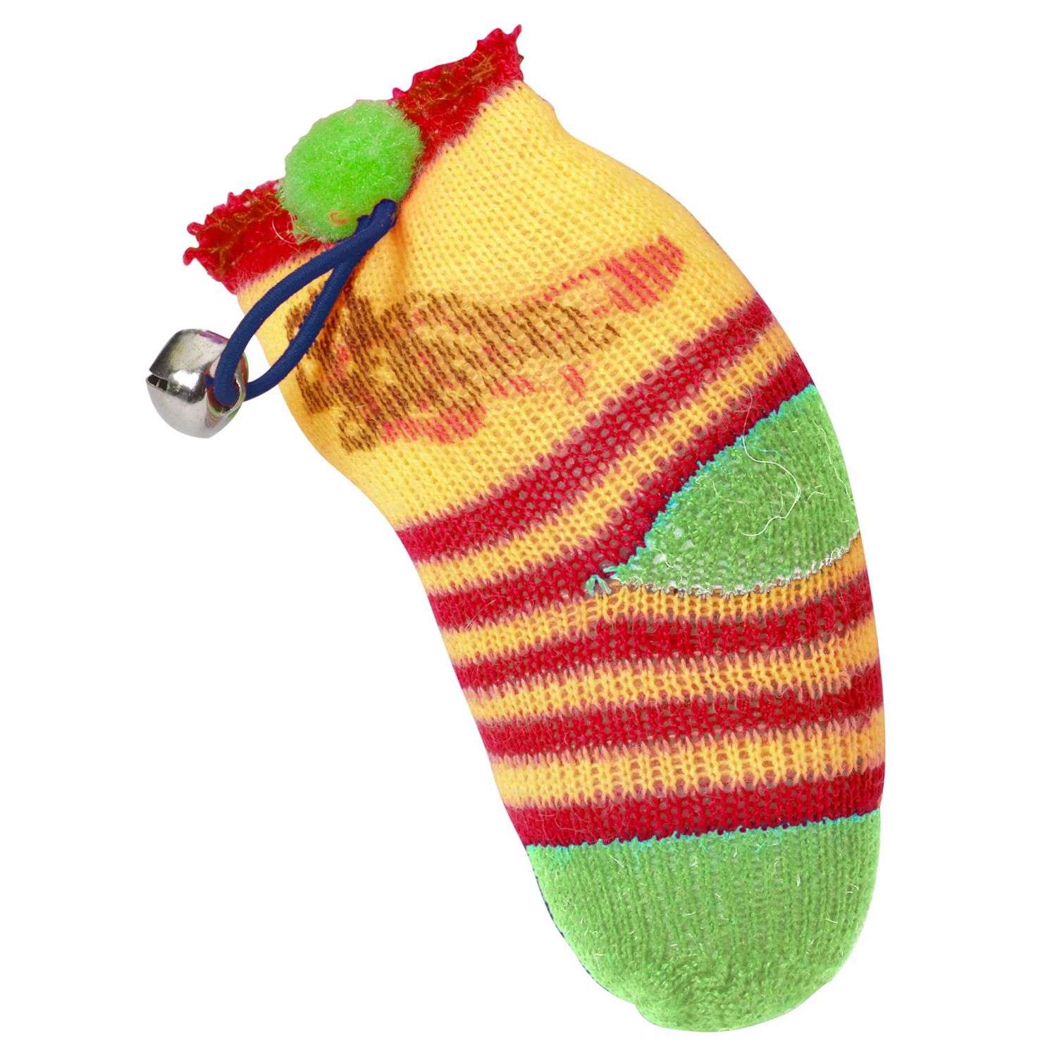 Spot Assorted Catnip Sock Toy 4.5 in. 1 pk - Ace Hardware