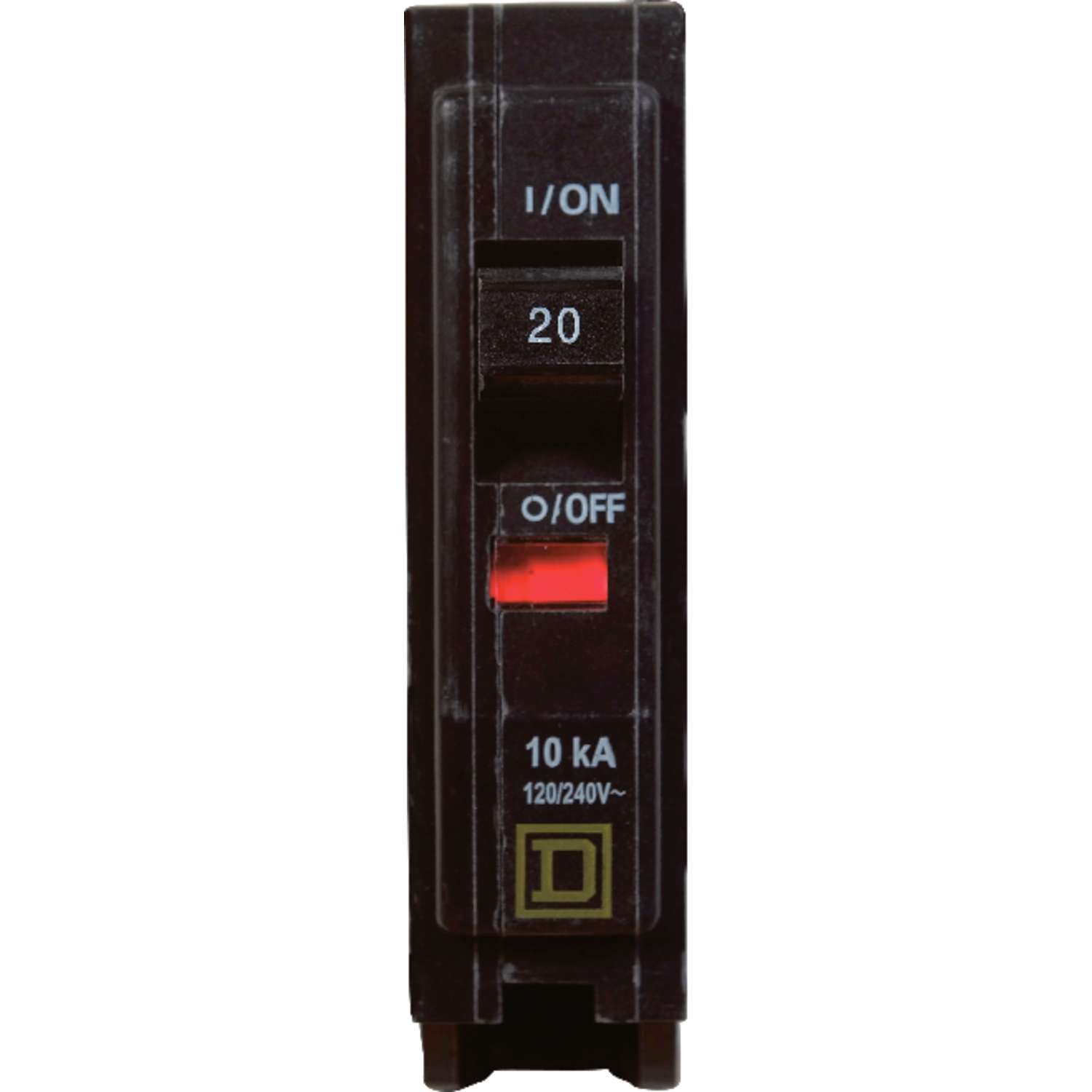 Square D QO 20 amps Plug In Single Pole Circuit Breaker - Ace Hardware