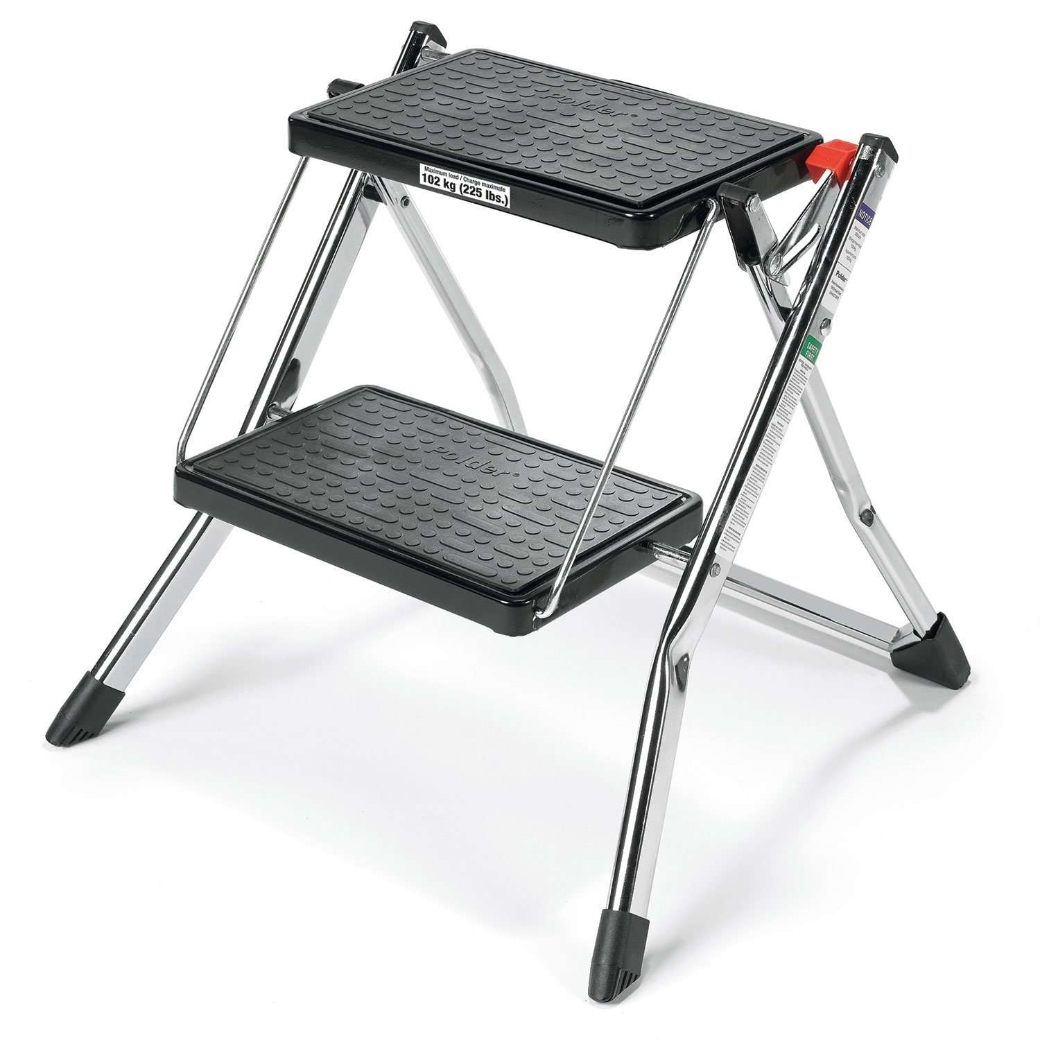 Polder 17.75 in. H X 18.75 in. W X 19.25 in. D 225 lb. capacity 2 step ...